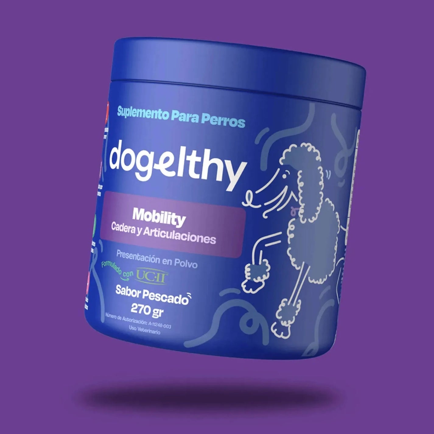 Suplemento para articulaciones de perros Mobility | Dogelthy