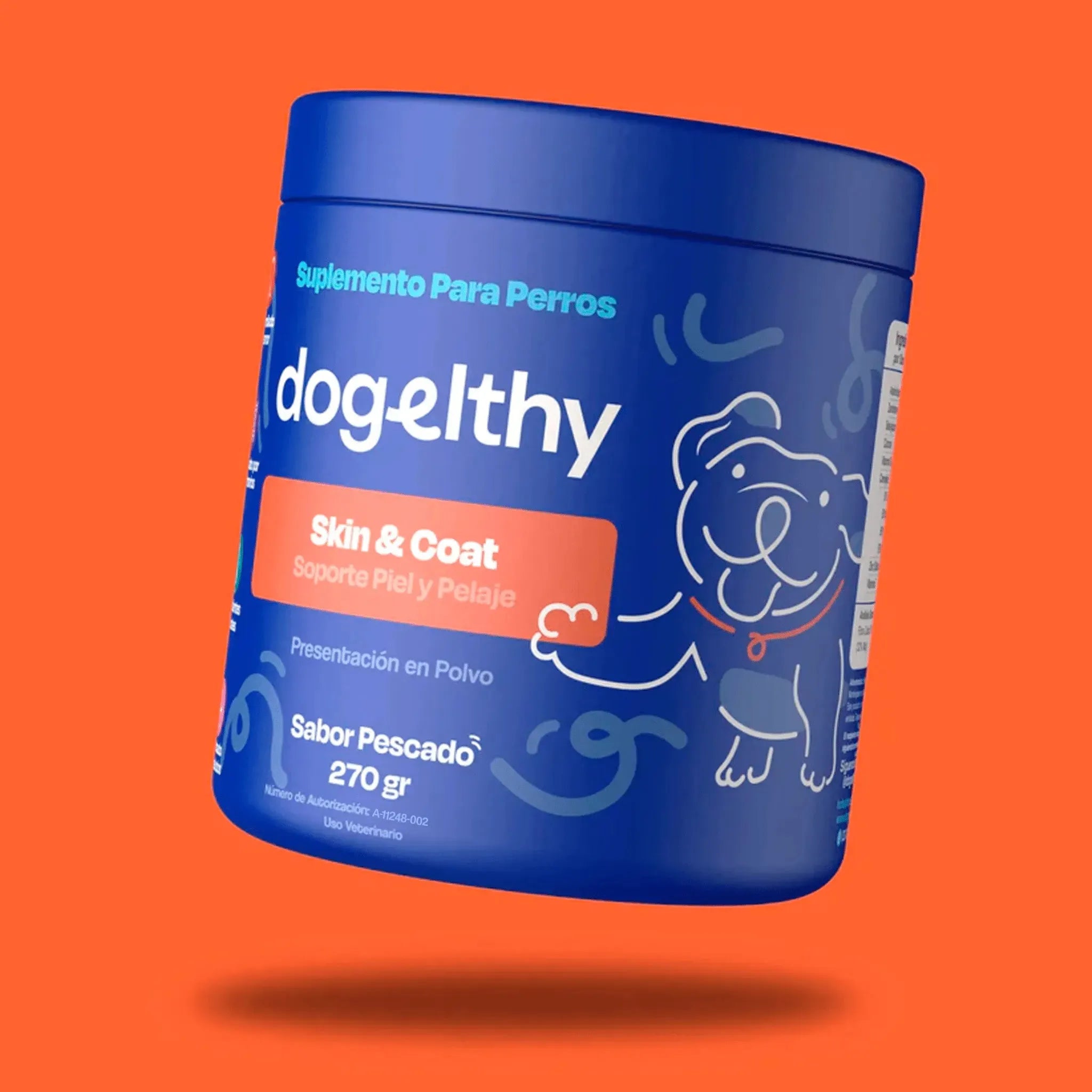Suplemento para pelaje y piel de perros Skin & Coat | Dogelthy
